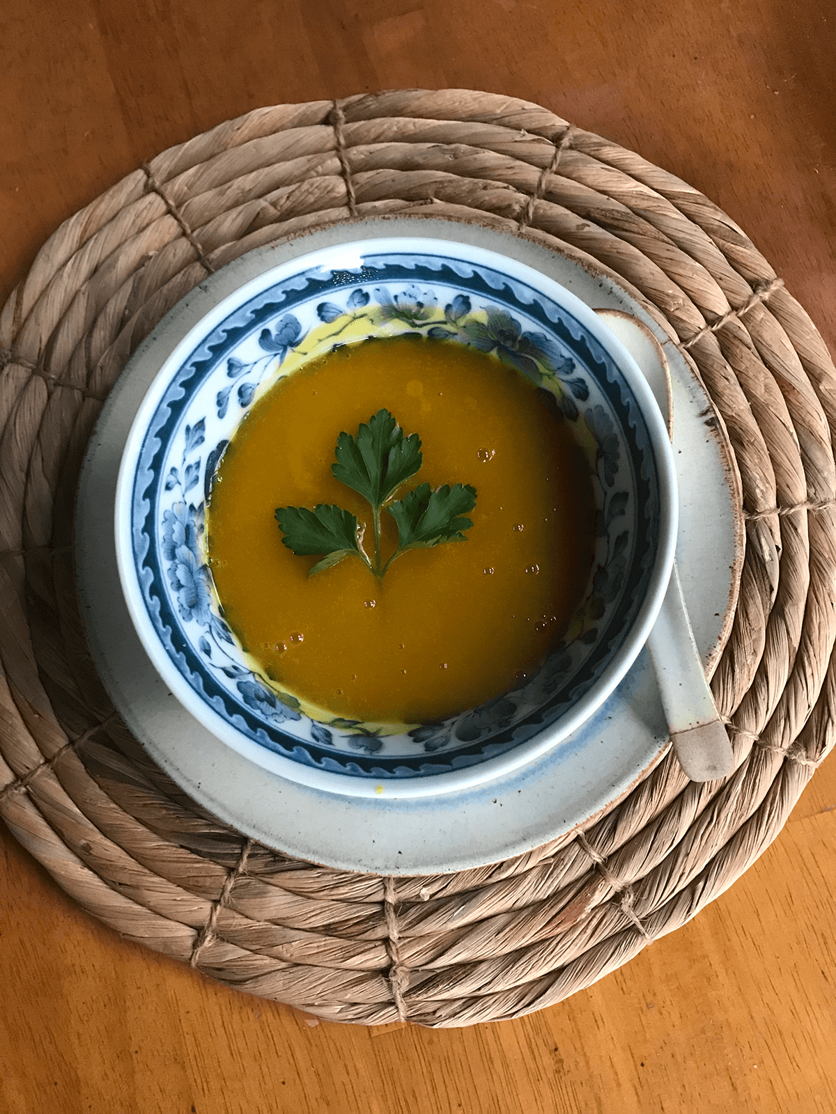 Pureed Buttercup Squash, Onion and Millet Soup - Time to Eat: The Story ...